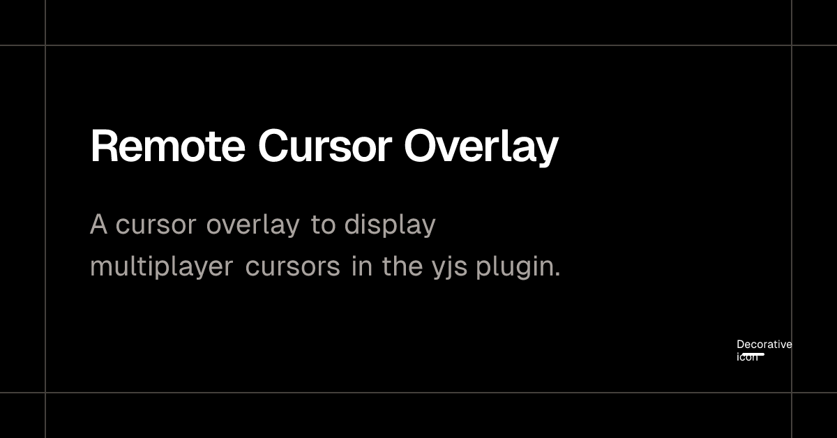 Remote Cursor Overlay - Plate