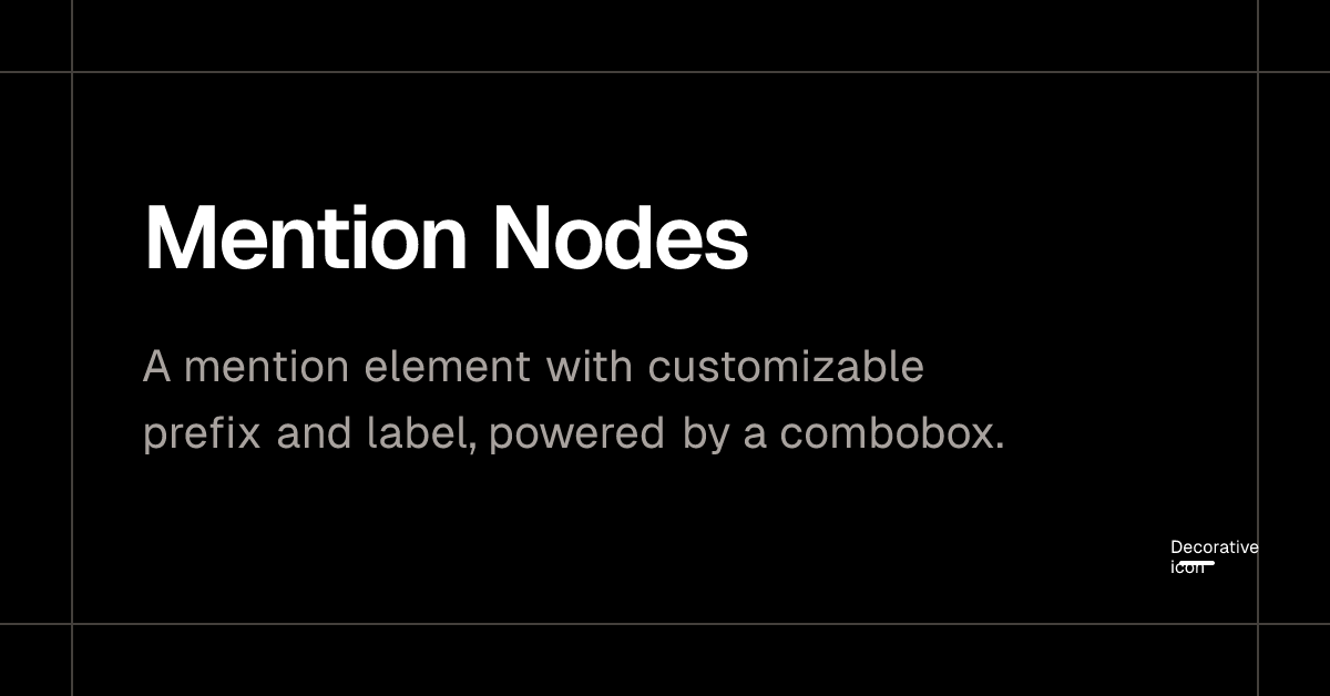 Mention Nodes - Plate