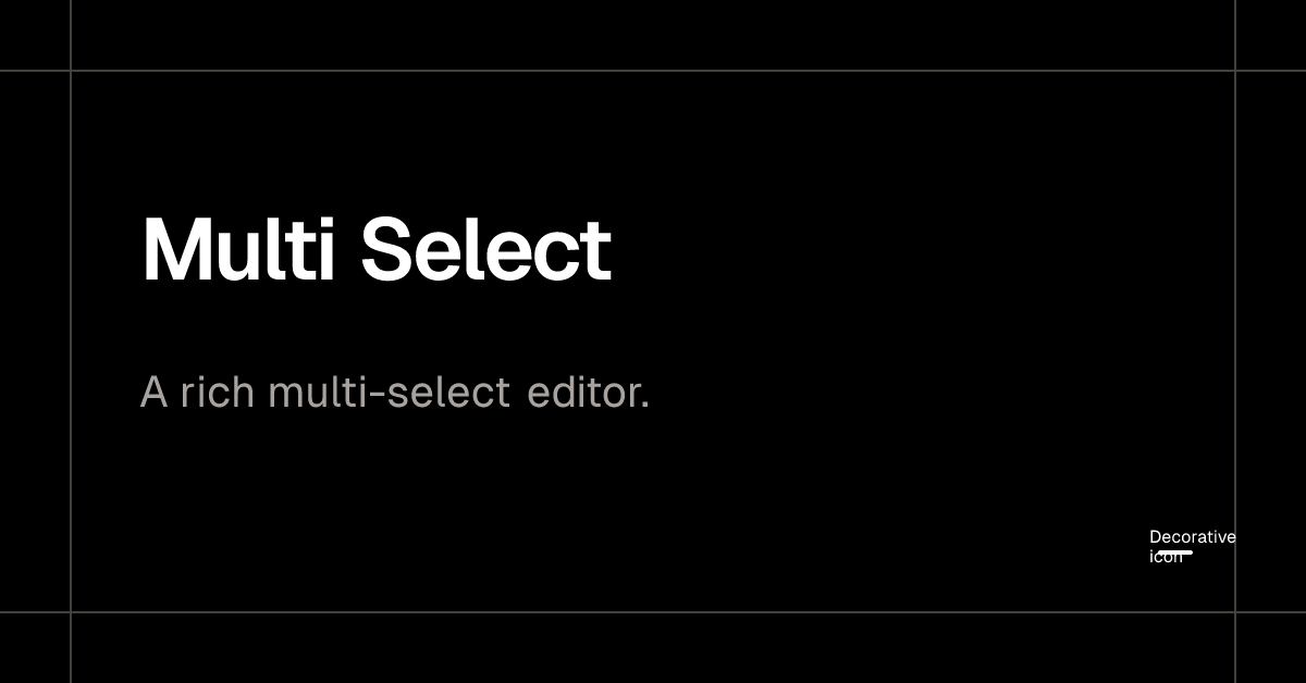 Multi Select - Plate