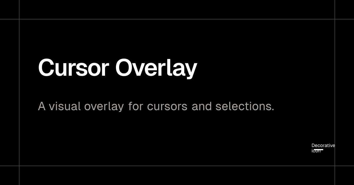 Cursor Overlay - Plate