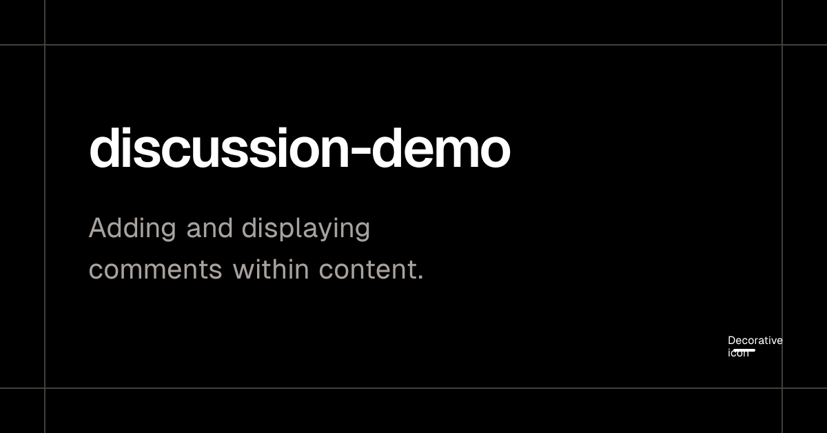 discussion-demo - Plate