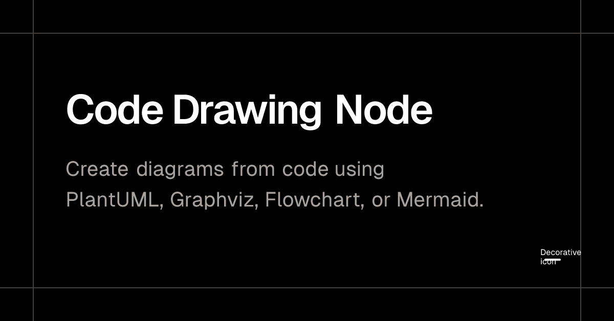 Code Drawing Node - Plate