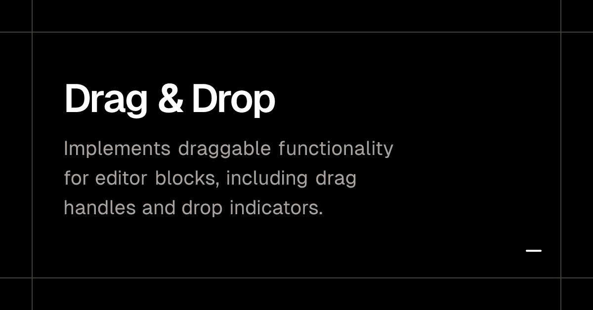 Drag & Drop - Plate