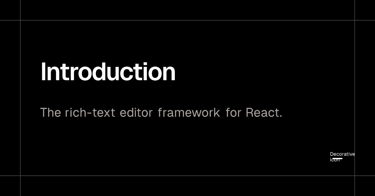 Introduction - Plate